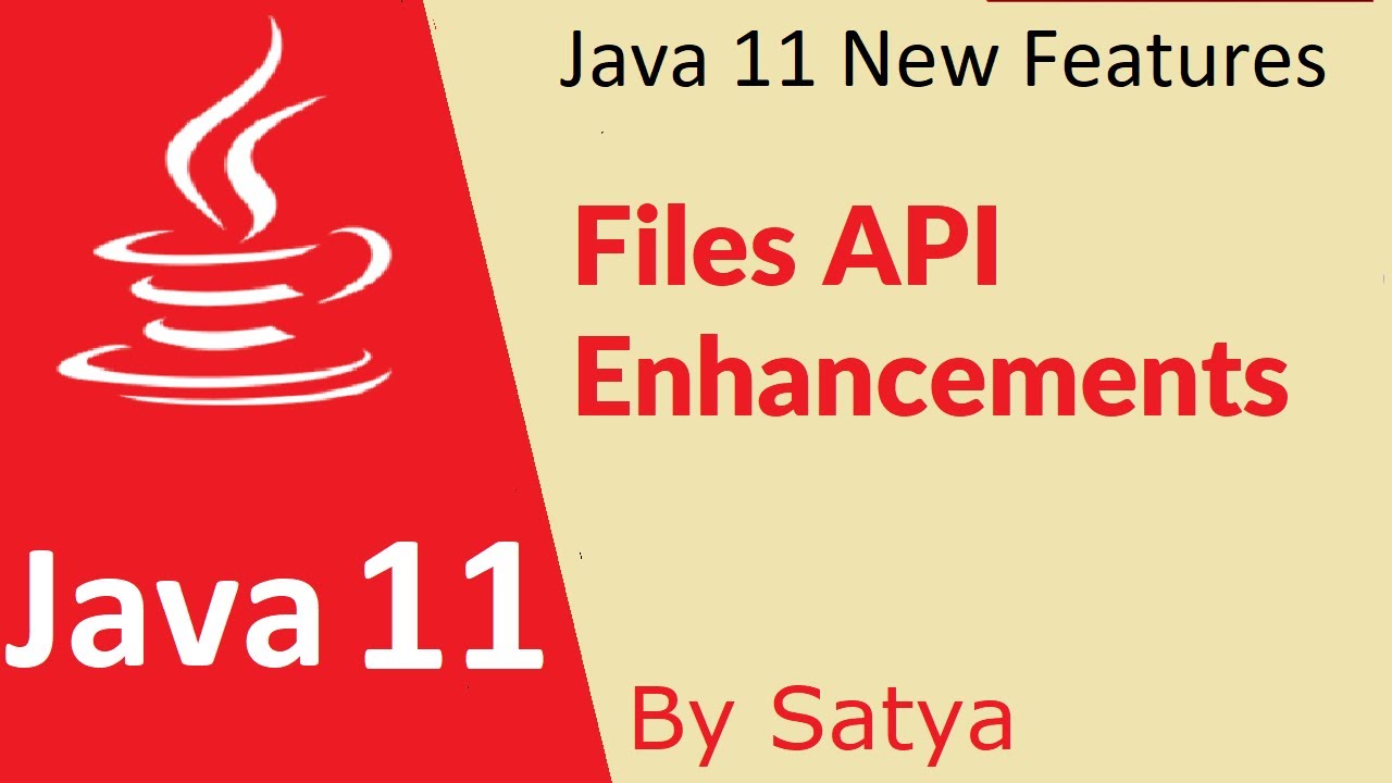 Java 11 new features |  Read and write text data using Files API | JavaBeam