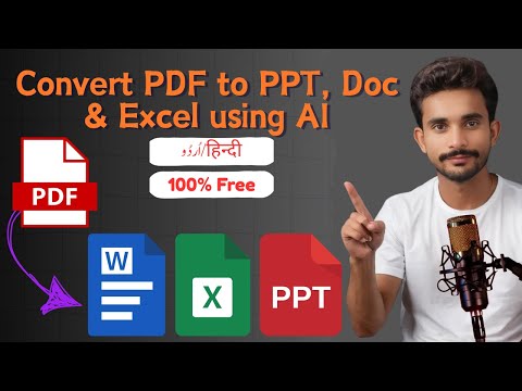 Convert PDF to PPT, Word & More in Seconds Using AI (Free & Easy)