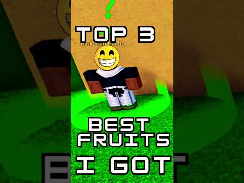 TOP 3 BEST FRUITS I GOT FROM BLOX FRUIT GACHA !!! #bloxfruit #roblox #shorts