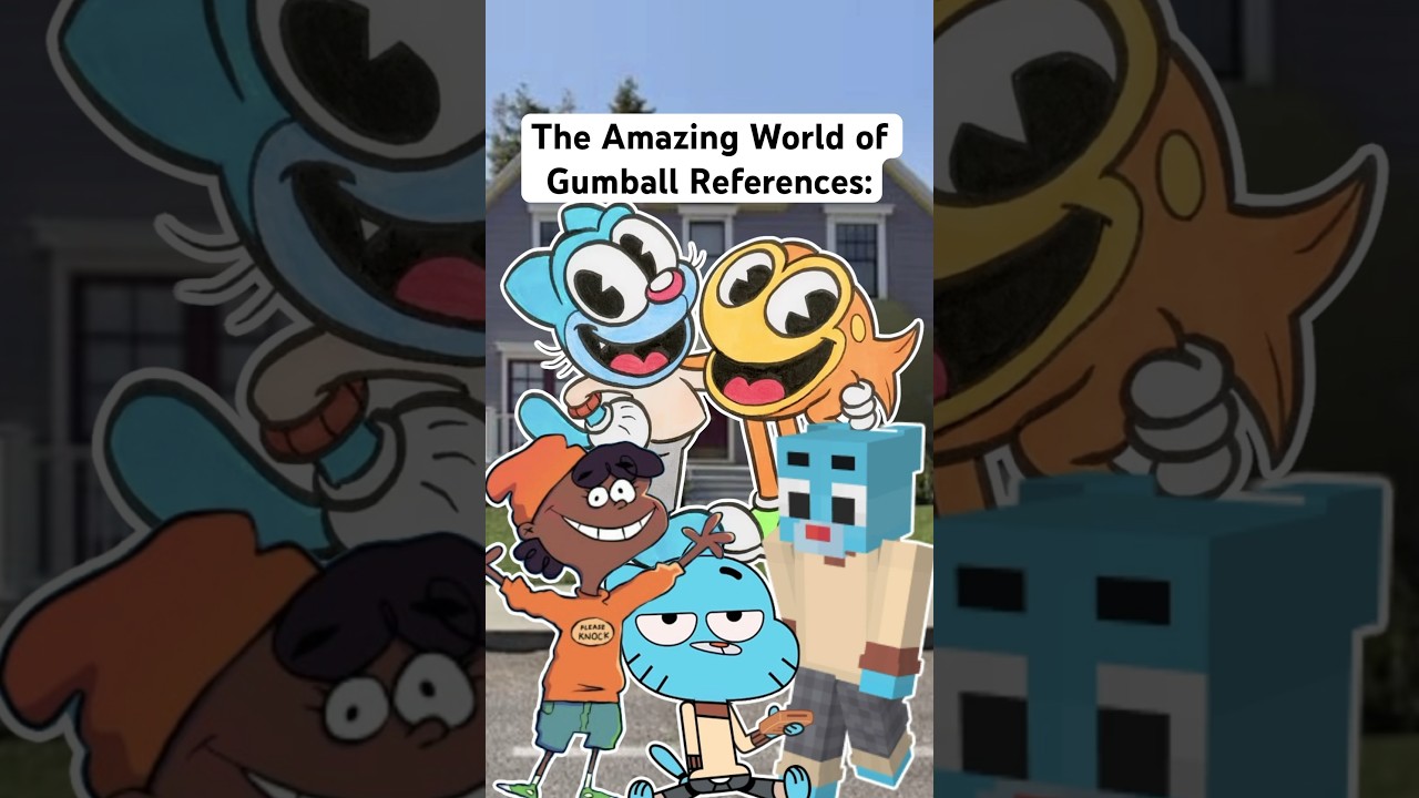 The Amazing World of Gumball References in Other Media: #gumball