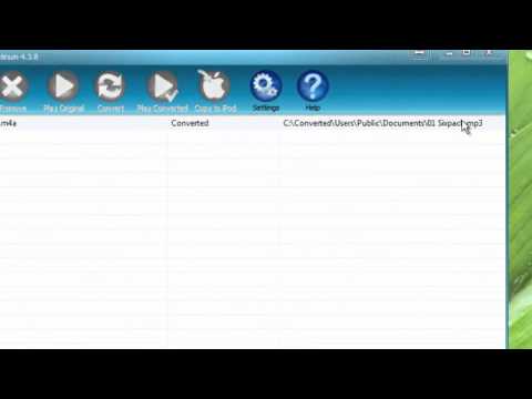Free M4A To MP3 Converter