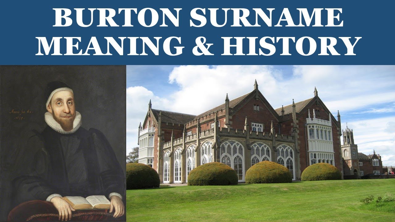 Burton Surname History