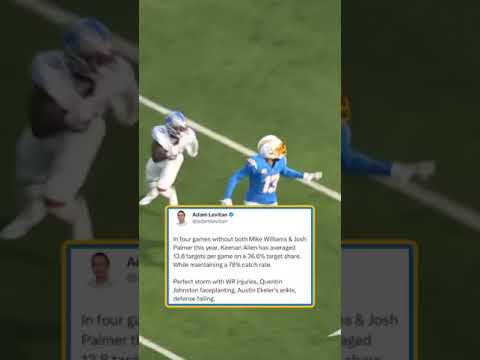 Keenan Allen is in a PERFECT Fantasy Situation