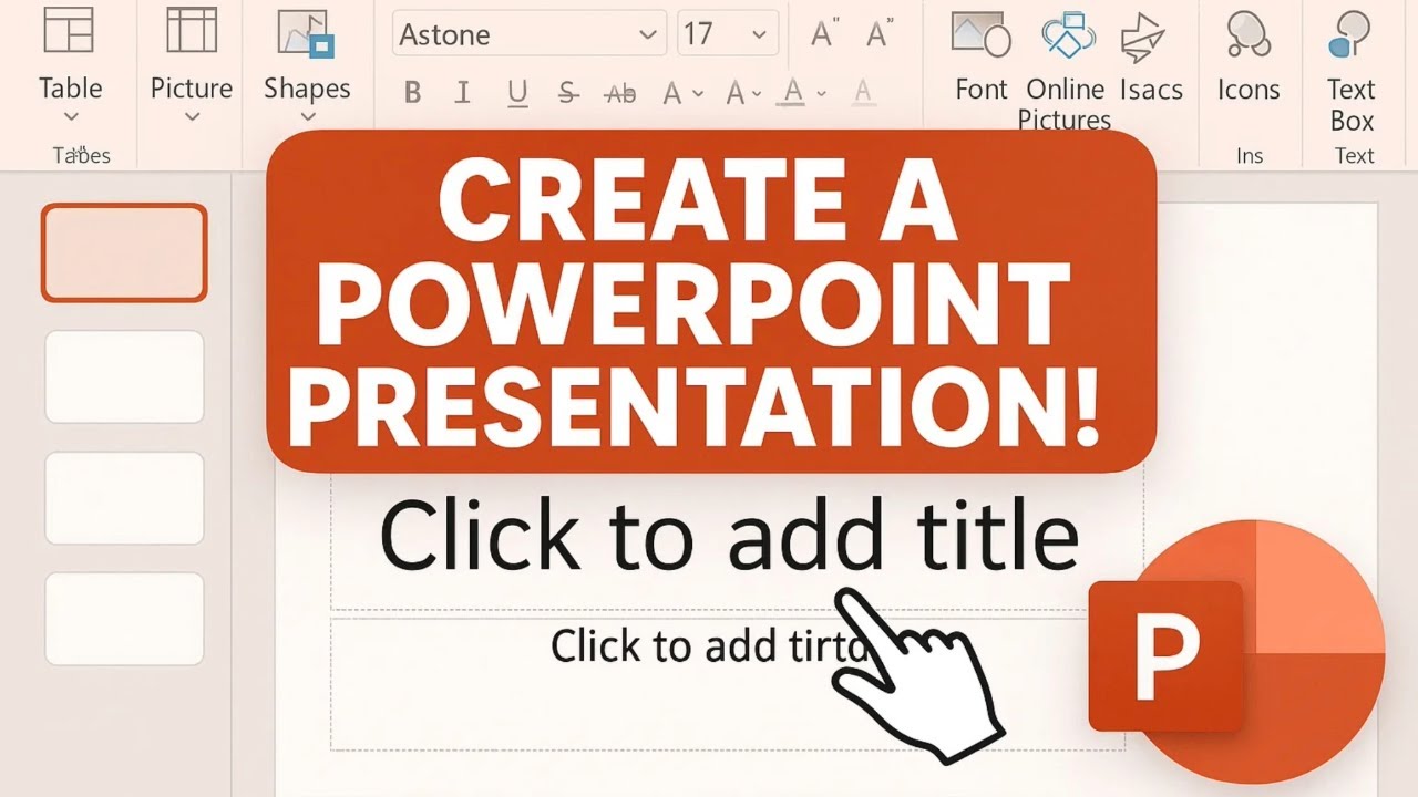 How to Create a PowerPoint Presentation! Step-by-step tutorial for beginners!