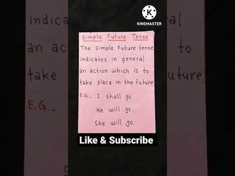 What is simple future tense? definition of simple future tense||#shorts #grammar #futuretenses