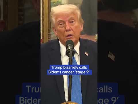 Trump calls Biden's cancer 'stage 9'