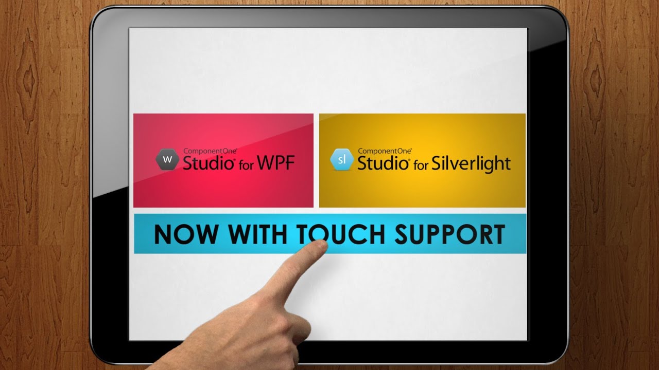 Studio® for WPF & Studio® for Silverlight: Now with Touch Support