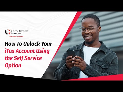 How To Unlock Your iTax Account Using the Self Service Option