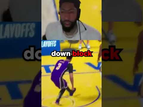 Anthony Davis plays as himself on 2K...