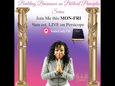 How To Build Businesses on Biblical Principles: Reputation #christianbiz