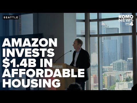 Amazon invests $1.4 billion for affordable housing in areas where it has corporate offices