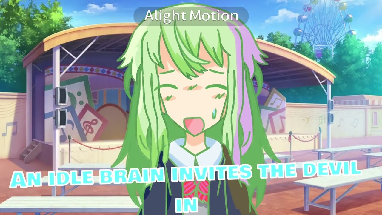 an idle brain invites the devil in / nene kusanagi / project sekai