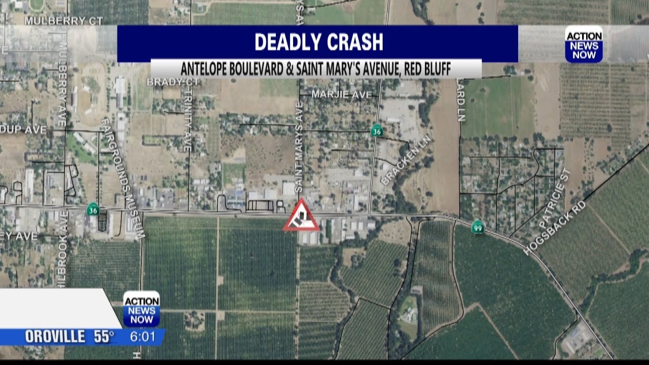 Driver killed in wrong-way head-on crash in Red Bluff