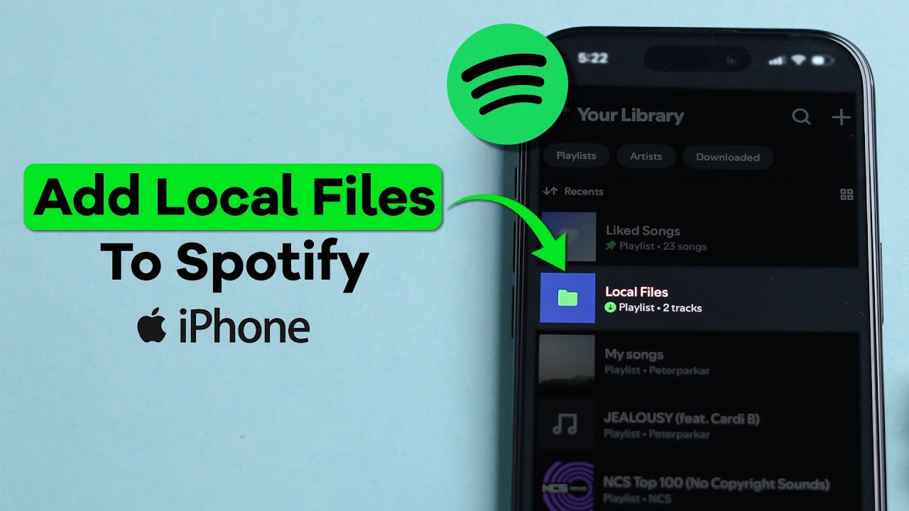 How To Add Local Files To Spotify On iPhone?