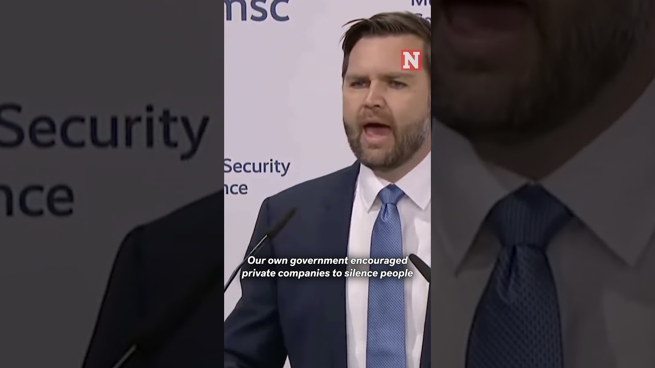 JD Vance Warns Europe's Free Speech 'In Retreat'