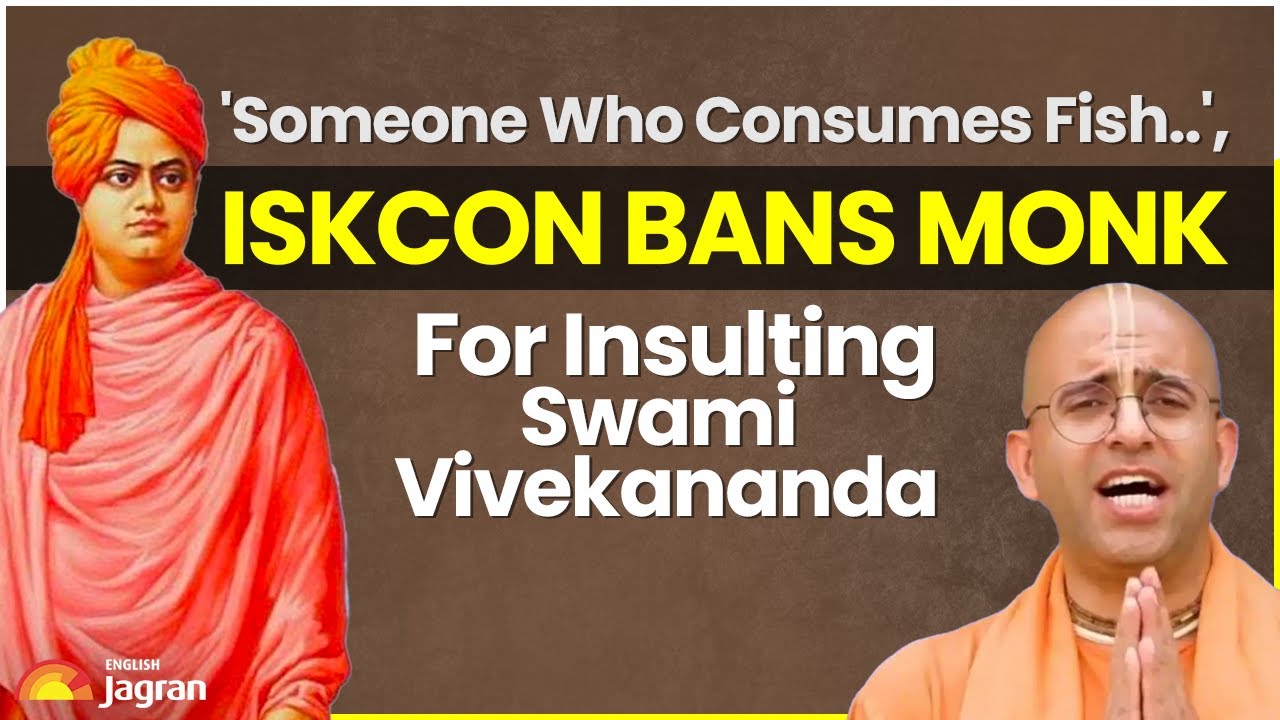 ISKCON Bans Monk Amogh Lila Das Over His Remark On Swami Vivekananda ...