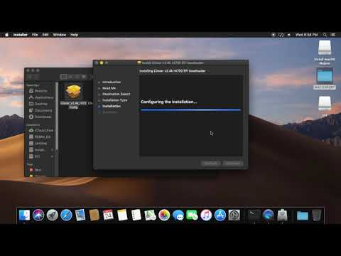 Installing clover to HDD/SSD hackintosh Method #1