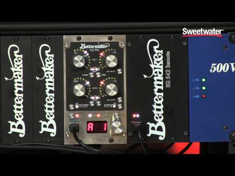 Bettermaker EQ542 500 Series EQ Module Overview - Sweetwater Sound