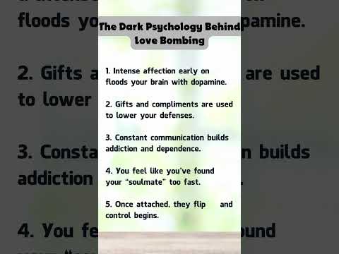 The Dark Psychology Behind Love Bombing