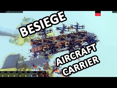Steam Community :: Video :: Besiege Flying Aircraft Carrier