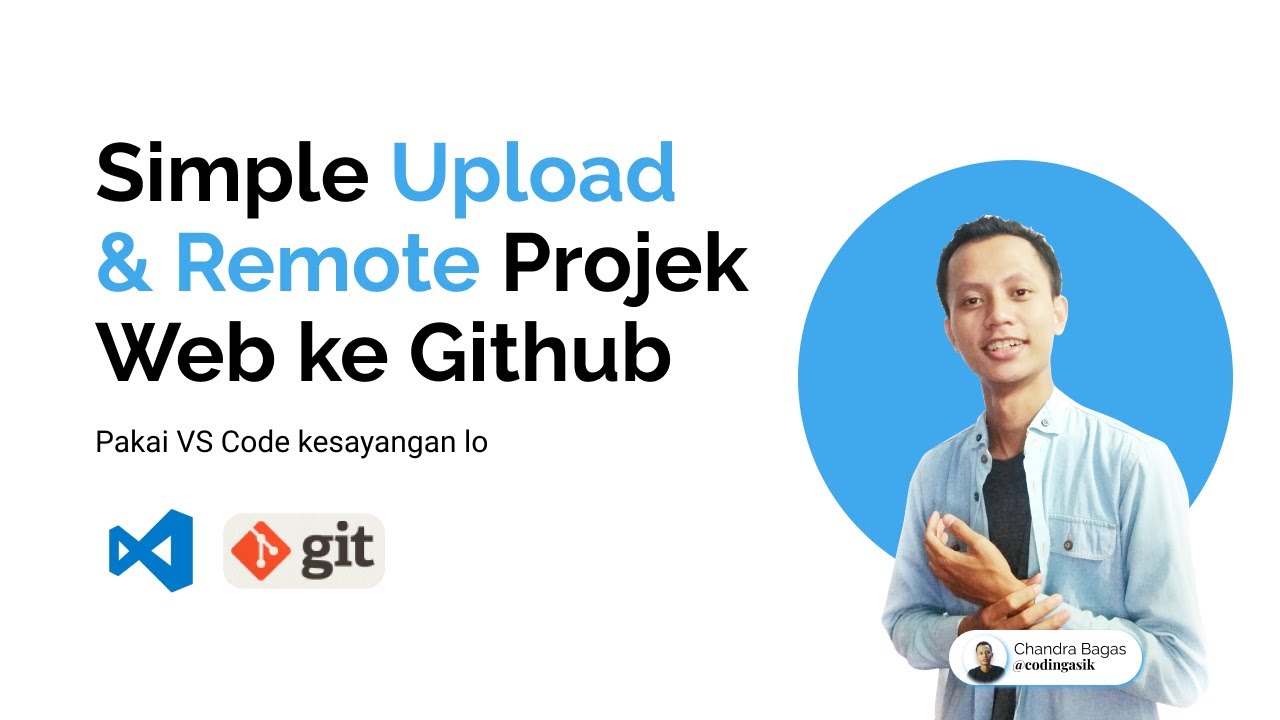 Cara Upload dan Remote Github dengan Visual Studio Code #git