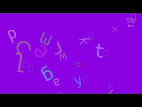 How to say "nauseated"! (High Quality Voices)