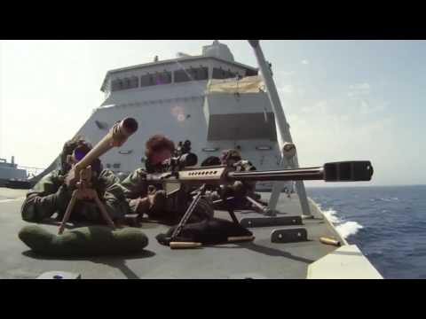 2 Navy Snipers vs 38 Somali Pirates HD