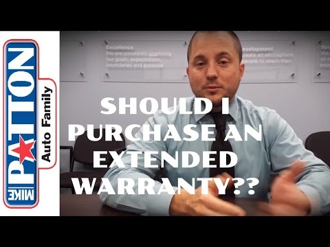 Ask the Dealer: Should I buy an extended warranty or service contract? #abetterplacetobuy