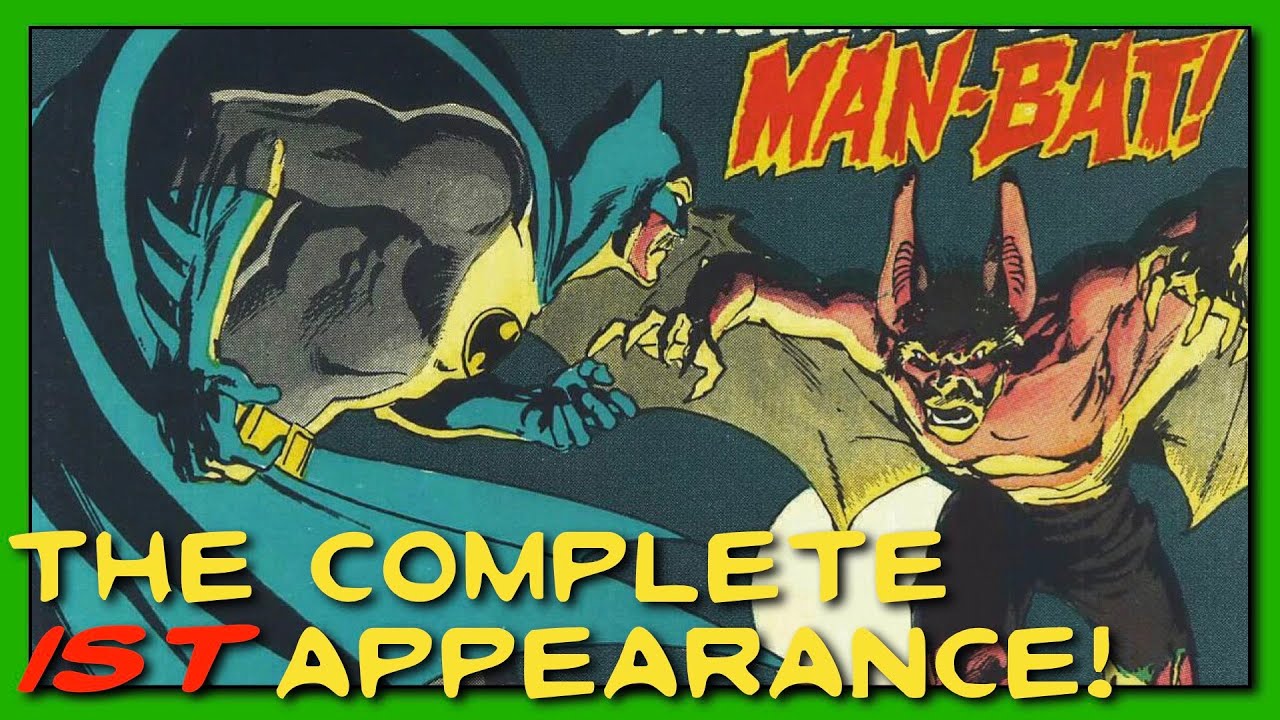The Complete Shocking First Appearance of DC's Man-Bat - Geek Culture Explained