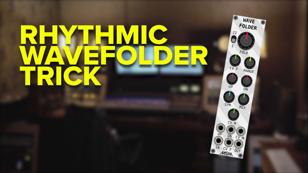 Rhythmic Wavefolder Trick in VCV RACK #vcvrack