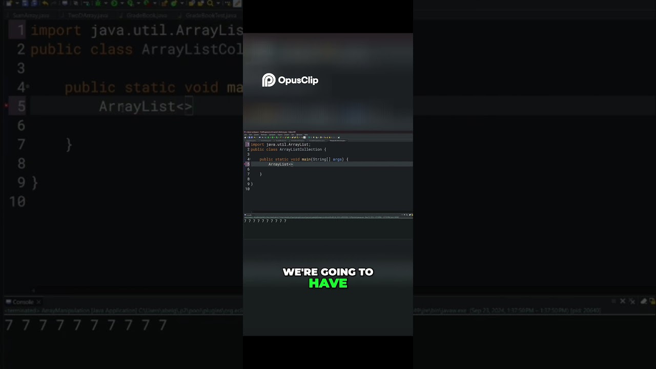 ArrayList Tutorial Learn to Create and Use ArrayLists #java #programming