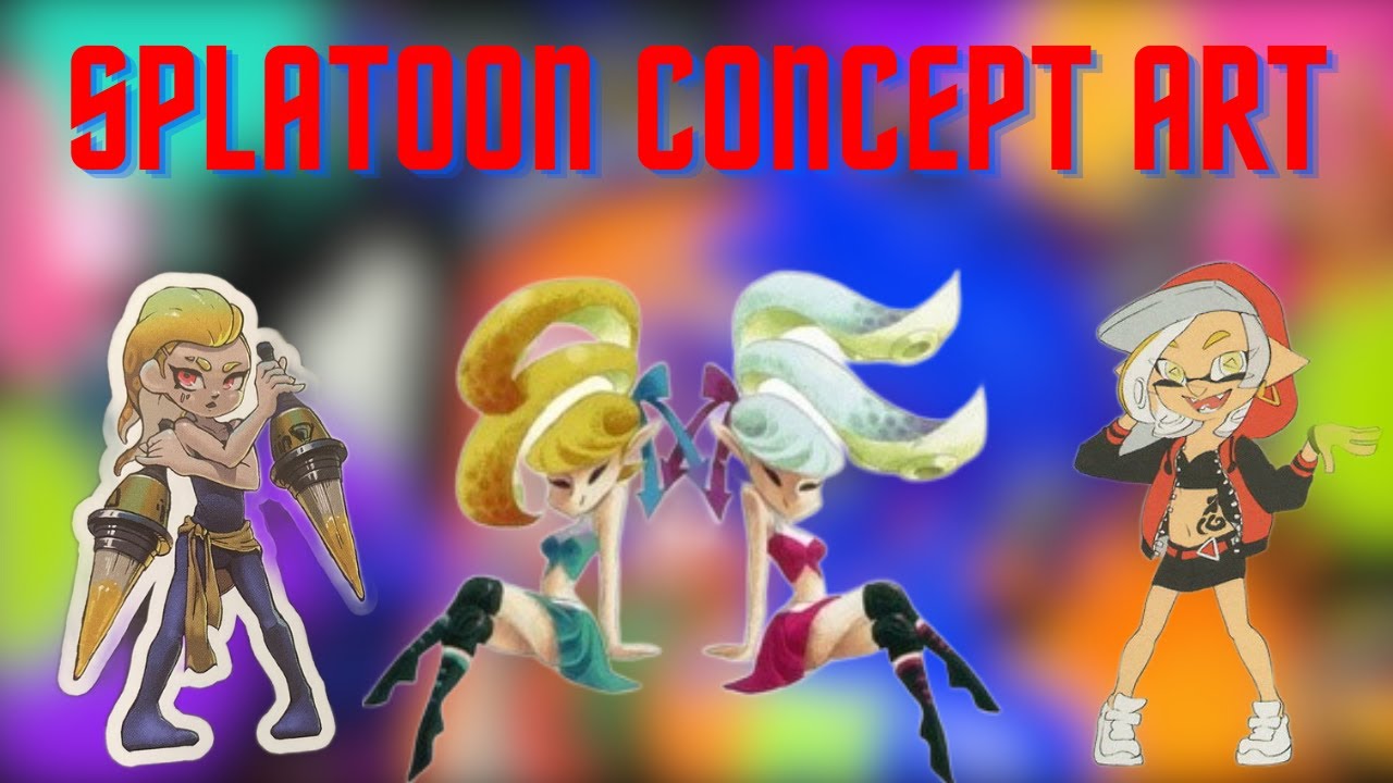 The Concept Art of the Splatoon Series