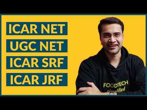 ICAR NET vs UGC NET vs ICAR SRF vs ICAR JRF | Food Technology | Home Science