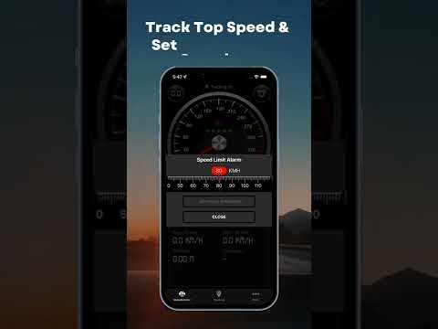 Smart GPS Speedometer - Speed Limit Alarm