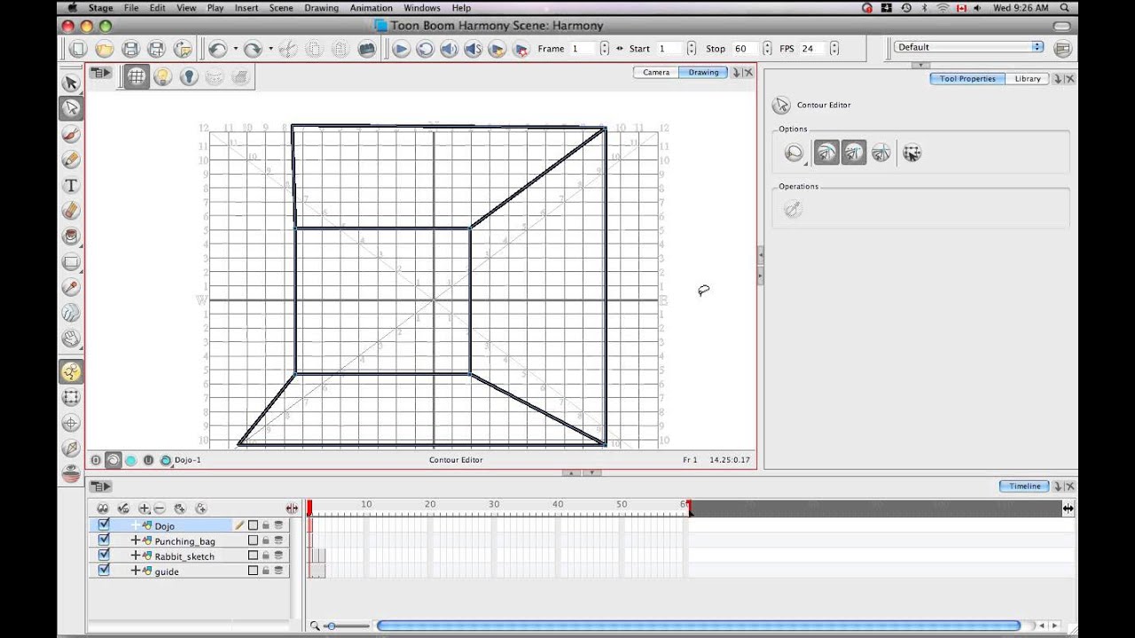 13.Harmony Tutorials: Selecting Drawing Objects