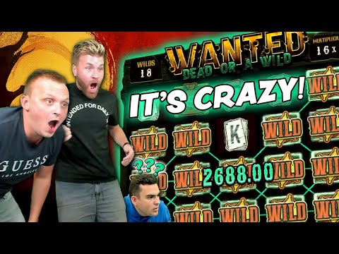 This NEW SLOT is Crazy! (Wanted: Dead or A Wild)