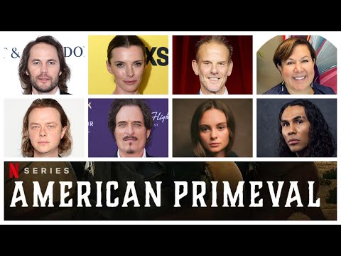 American Primeval cast interviews with Taylor Kitsch, Betty Gilpin, Dane DeHaan, Kim Coates & more