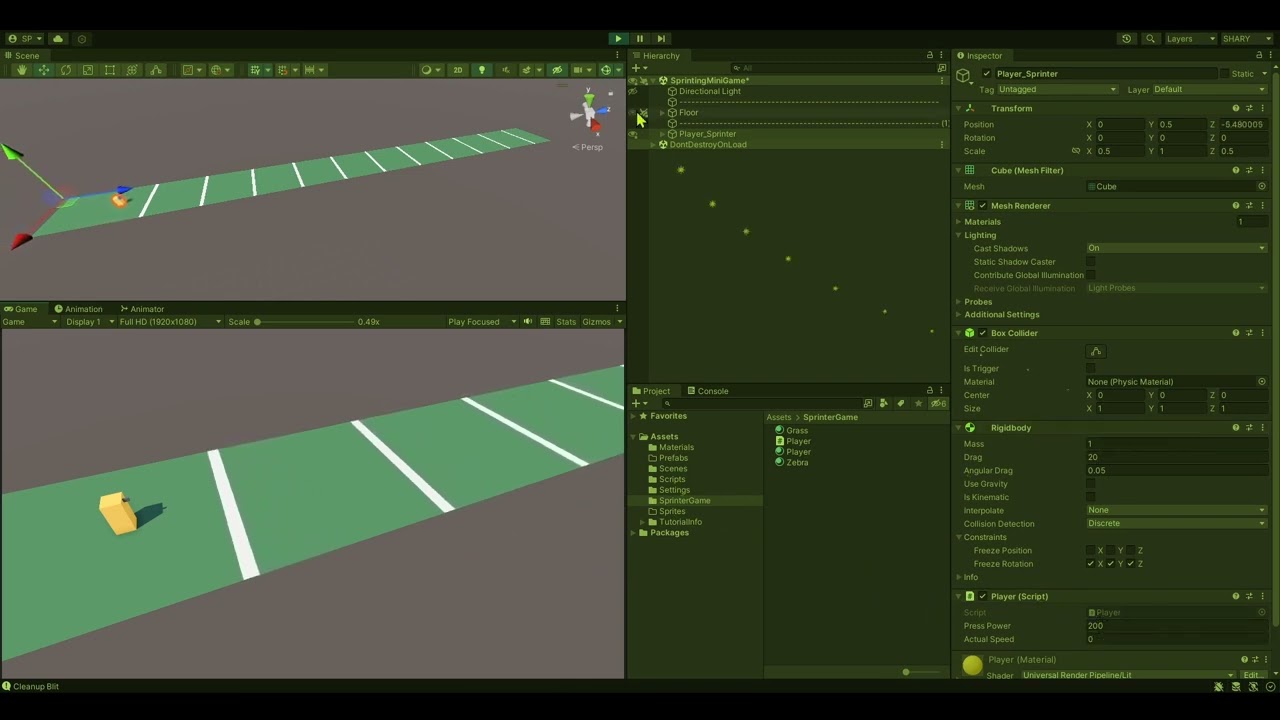 Fast tapping for sprinting game - Questions & Answers - Unity Discussions