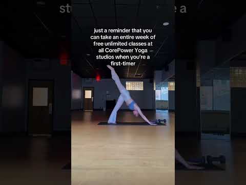 Free week of CorePower Yoga classes!