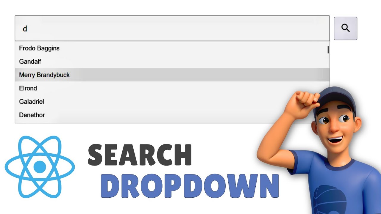 How to make a search bar in react js | react js project