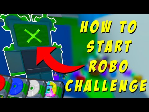 🤔How To Start The ROBO BEAR CHALLENGE in Bee Swarm Simulator Roblox