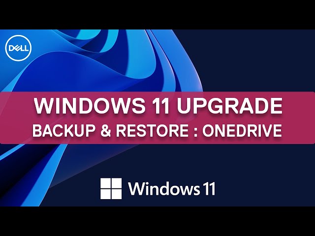 How to Backup and Restore your data in Windows 11