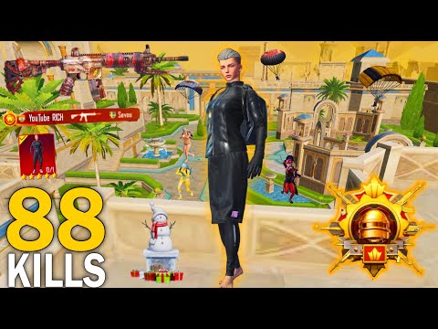 88 Kills🔥 IN 24 MINUTES NEW HARDEST GAMEPLAY 🥵 Pubg mobile