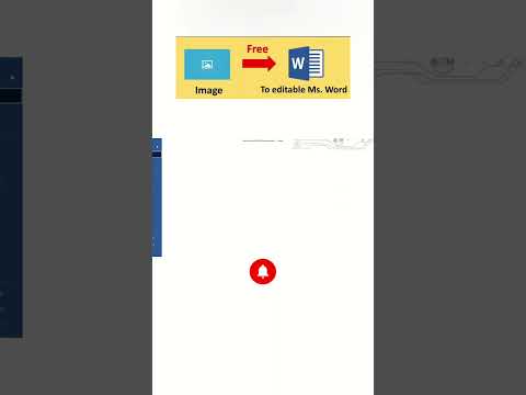 Jpg to Word Conversion #jpgtoword #shorts #taxconsultant
