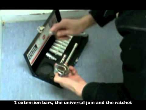 Mixer Tap Socket Set with Palm Wrench - Plumbing Solution