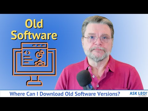 Where Can I Download Old Software Versions?