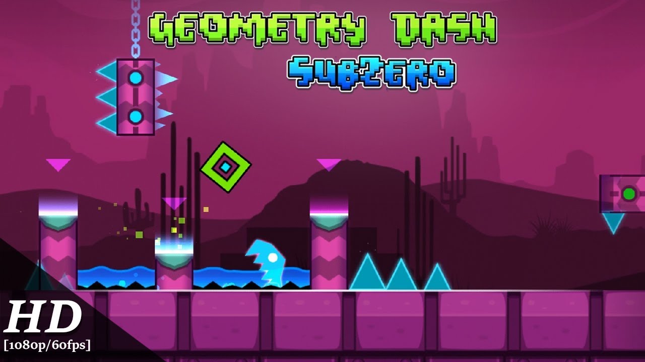 Geometry Dash SubZero Android Gameplay [1080p/60fps]