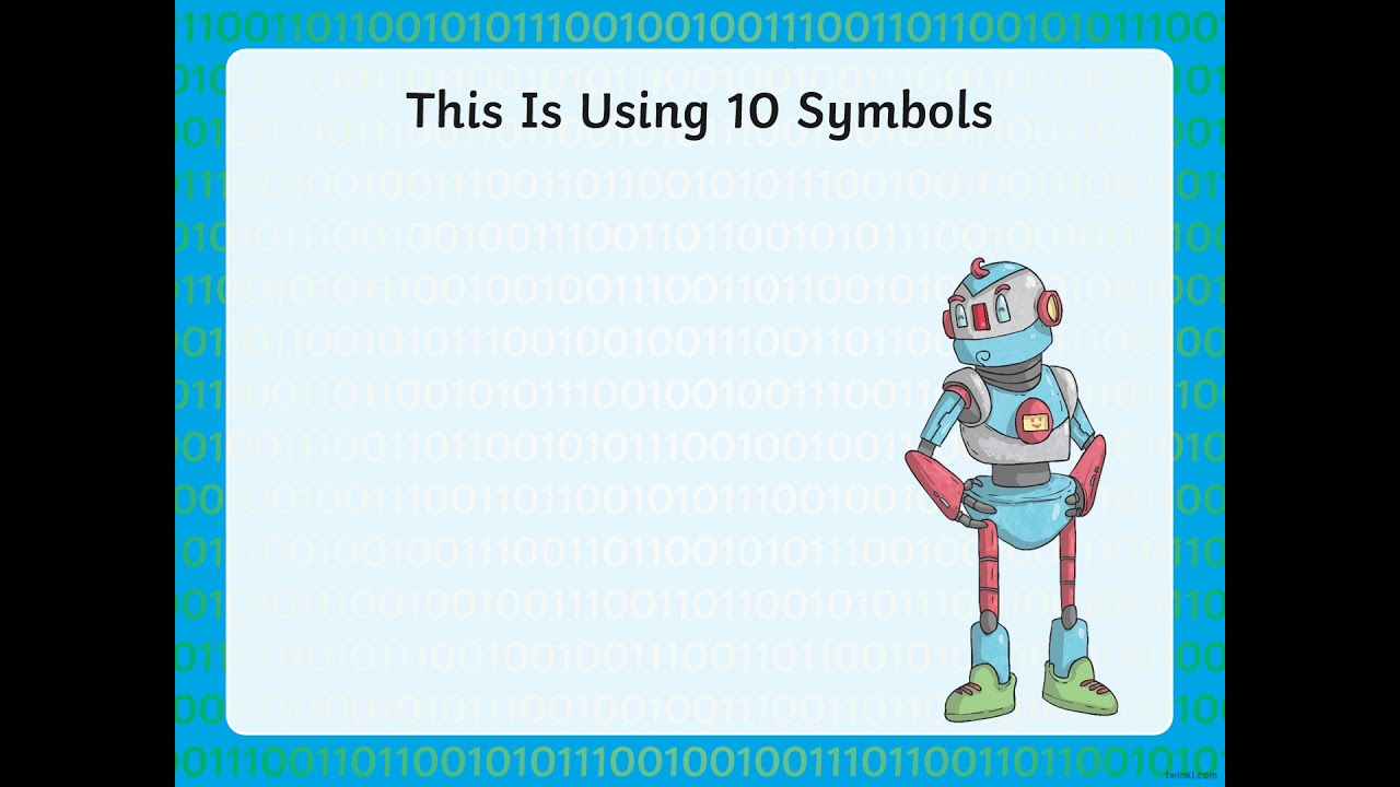 binary code powerpoint with voice over