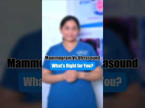 Mammogram Vs Ultrasound. What's Right For You?