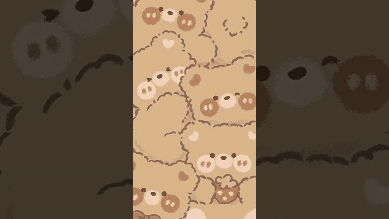 🐻 Aesthetic Cute Bear Wallpapers 🐻